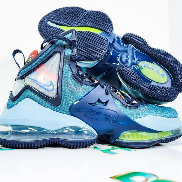 Nike | Shoes | Nike Lebron 9 Shoes Fast Food Blackened Blue Cz203400 ...